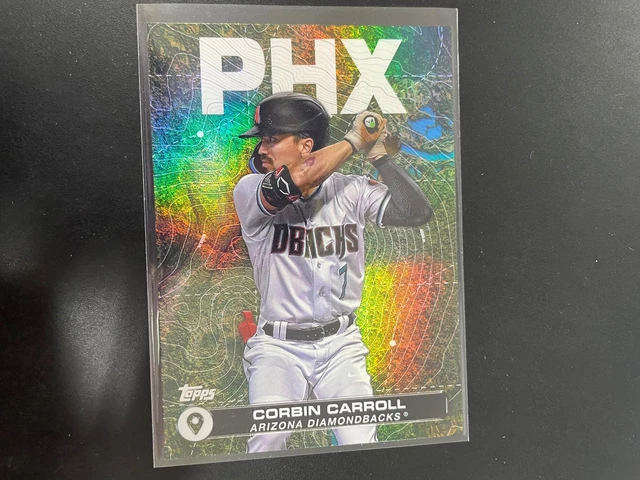 CORBIN CARROLL 2024 Topps City to City inserto #3 Diamondbacks H28 EUR ...
