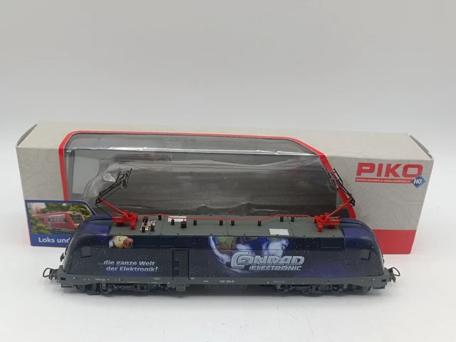 H0 PIKO LOKOMOTIVE BR 182 123-0 Taurus CONRAD AC DIGITAL 71214 OVP EUR ...