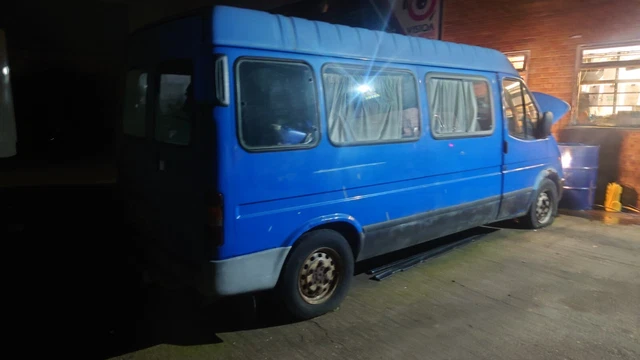 FORD TRANSIT 1996 Smiley Banana Bus Camper Spares Repairs £1,800.00 ...