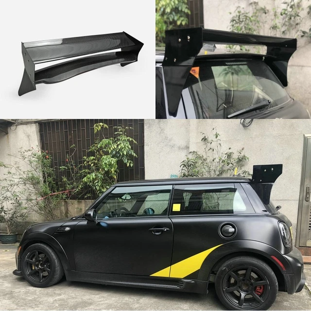 FOR MINI COOPER S R56 Rear Roof Spoiler Wing Lip Exterior Kit(Aluminmum ...