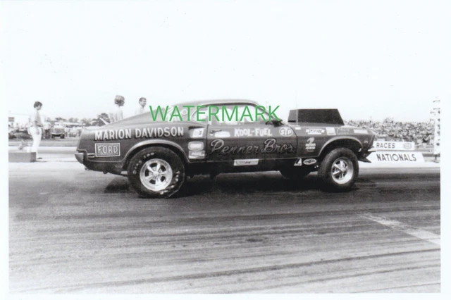 1970S DRAG RACING-PENNER BROS-1969 BOSS 429 Mustang-1971 NHRA US ...