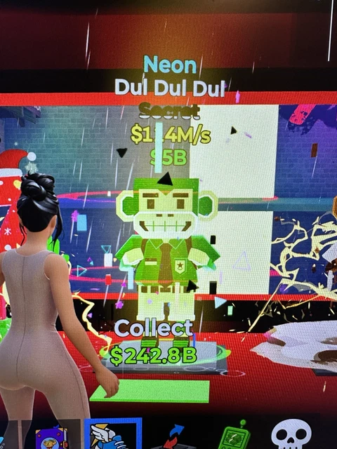 FORTNITE STEAL THE Brainrot - Dul Dul Dul Neon 114M/s EUR 80,00 ...