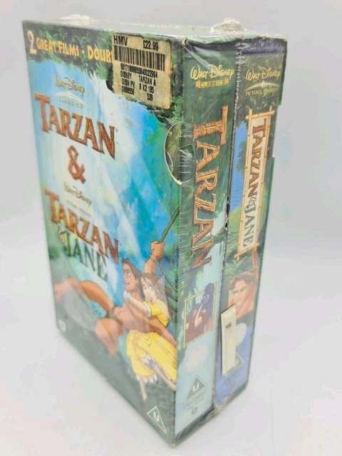 TARZAN AND TARZAN & Jane Box Set Walt Disney Classics FACTORY SEALED ...
