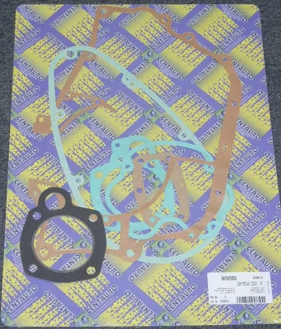 1950'S MOTO MORINI 250cc single 4-stroke complete engine gasket set ...