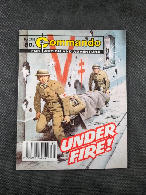 COMMANDO COMIC ISSUE Number 2752 Under Fire! £4.45 - PicClick UK