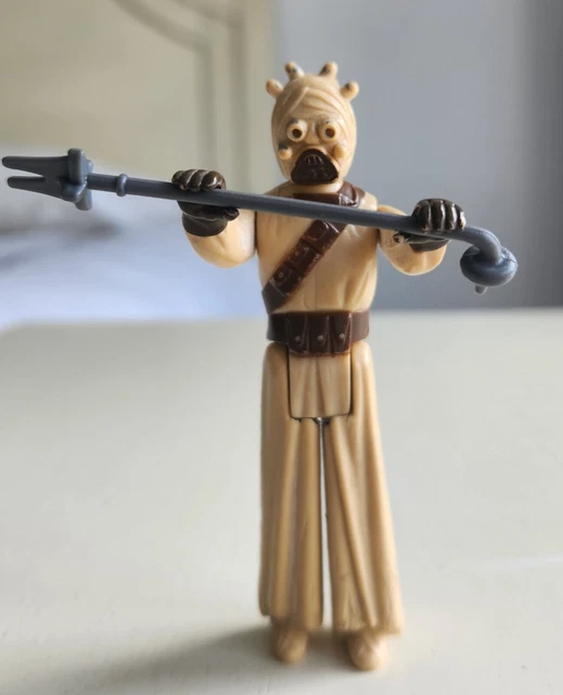 VINTAGE STAR WARS Tusken Raider Action Figure 1978 Kenner WITH STAFF ...
