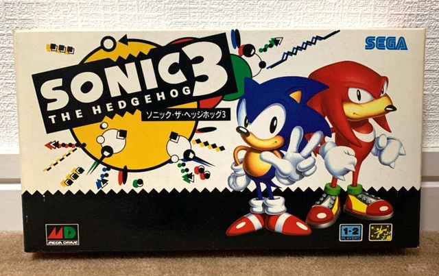 SONIC THE HEDGEHOG 3 Sonic History VHS Video Tape SEGA Mega Drive ...