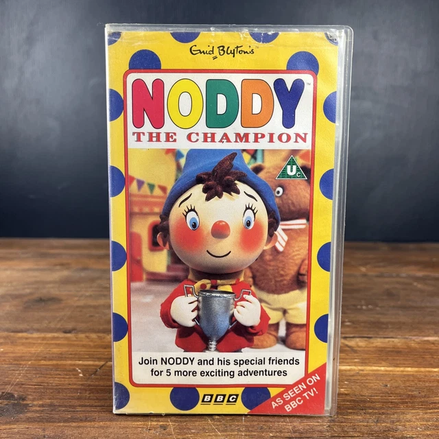 NODDY - THE Champion VHS Video Tape BBC 5 Episodes 1996 £13.15 ...