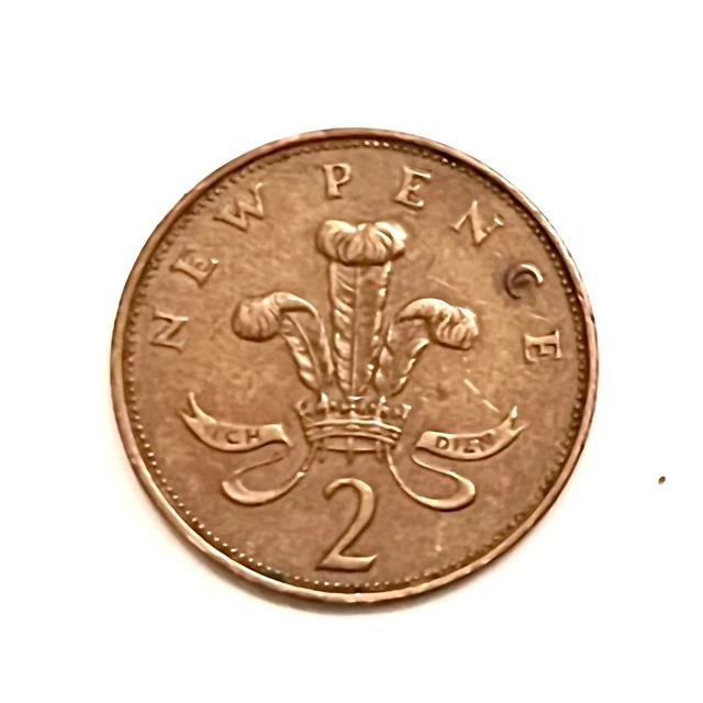 QUEEN ELIZABETH NEW Pence 2P Elizabeth II, D.G.REG.F.D R Coin 1971 1st ...