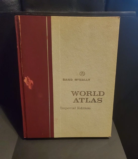 WELTATLAS, IMPERIAL EDITION - Rand McNally veröffentlicht 1970 ...