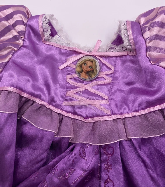 BUILD A BEAR Disney Princess Rapunzel Tangled Purple Gown Dress Teddy ...