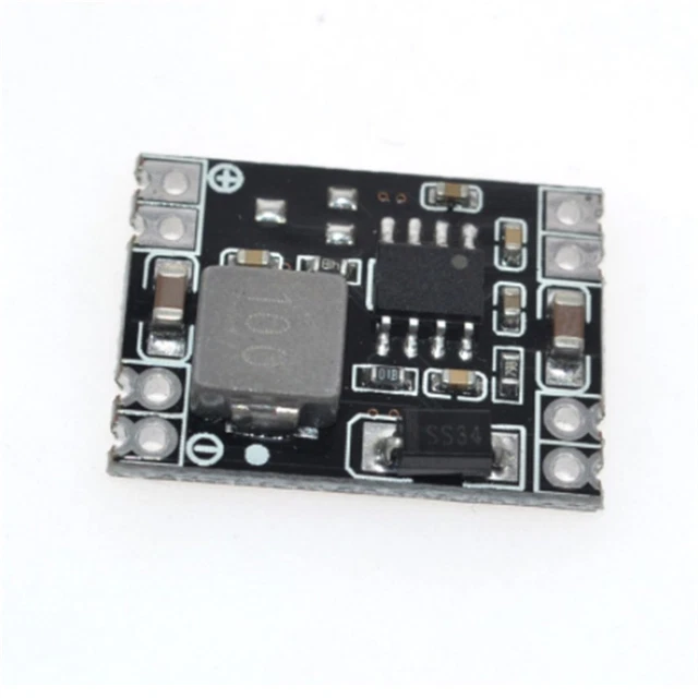 DC-DC 5V-12V 24V to 5V Output High-Current Buck Step Down Power Supply ...