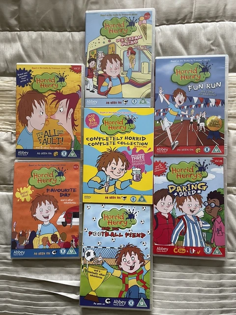 HORRID HENRY DVD Bundle. Original Animated Cartoons £5.99 - PicClick UK