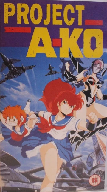 PROJECT A-KO (ANIMATED) (Dubbed) (VHS/SUR, 1992) £16.97 - PicClick UK