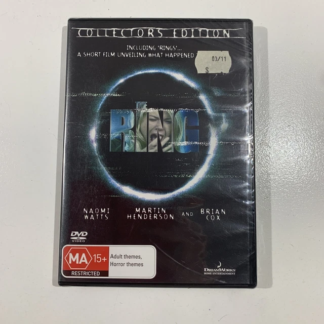 THE RING COLLECTOR'S Edition DVD Starring Naomi Watts Region 4 PAL ...