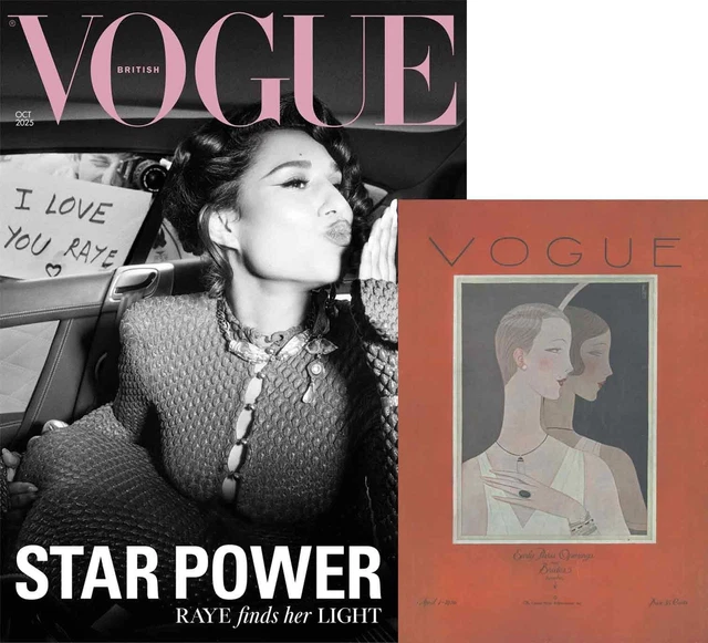 MAGAZINE VOGUE : Raye, F1 Lando Norris, Mode, Cahier Gratuit, Oct 2025 ...