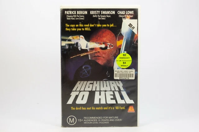 HIGHWAY TO HELL Ex Rental Store VHS Ben Stiller Comedy Horror 90's B ...