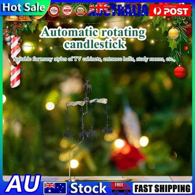 AUTOMATIC TOP ROTATION Candlestick Props Set for Party Decoration ...