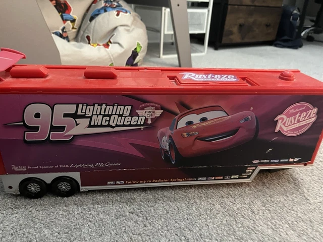 DISNEY PIXAR CARS Mack Truck Storage Case Carrier £21.52 - PicClick UK