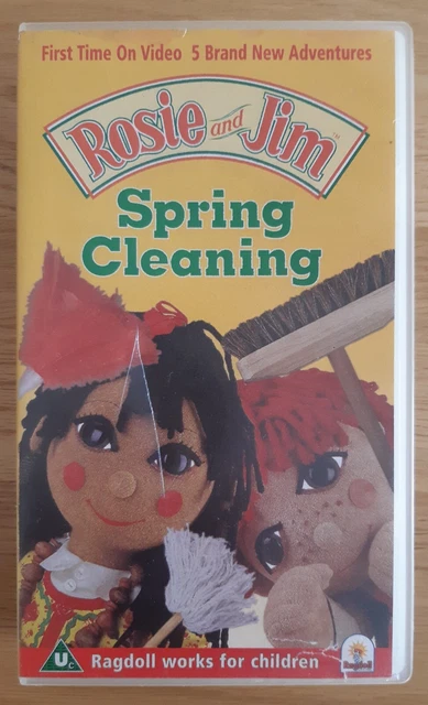 ROSIE AND JIM : Spring Cleaning : VHS .. £27.50 - PicClick UK