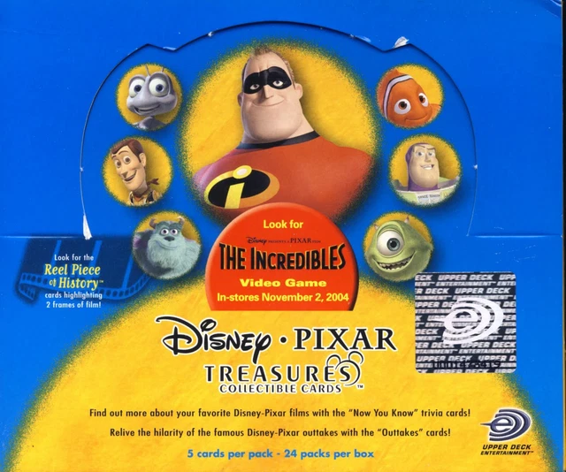 2004 UD DISNEY Pixar Treasures DPT Trading Cards HOLEFILLERS/UPGRADES ...