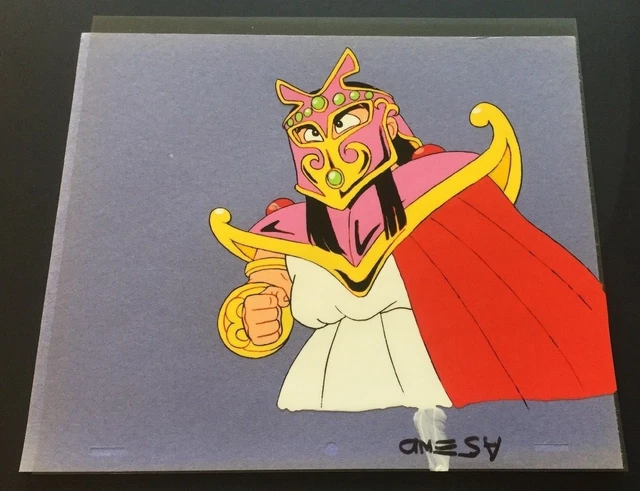 SHIN BIKKURIMAN - production anime cel A5 w/ Genga ~ Ray Rohr Cosmic ...