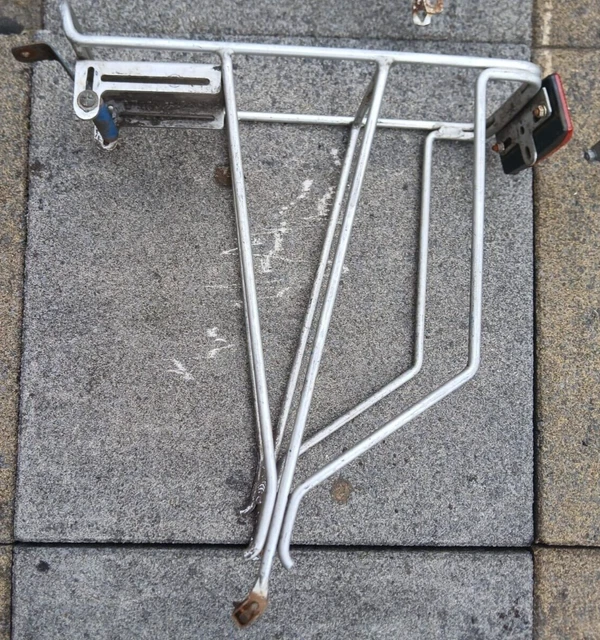 VINTAGE BIKE RACK Rear Panniers Carrier Bicycle Steel Alloy Job Lot x7 ...