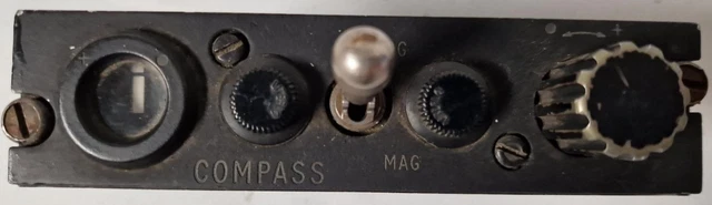 Raf Chipmunk Compass Controller 6615 99 114 4512 Aviation Art Upcycle Props £49 00 Picclick Uk