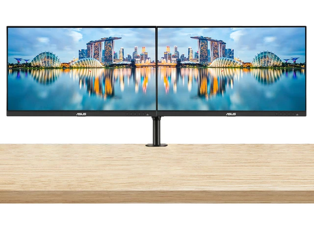 ASUS PROART PA279CV 27-inch Professional Monitor, 2-Pack, Dual Monitor ...
