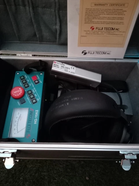 FUJI TECOM HG-10AII High Performance Acoustic Leak Detector £465.68 - PicClick UK