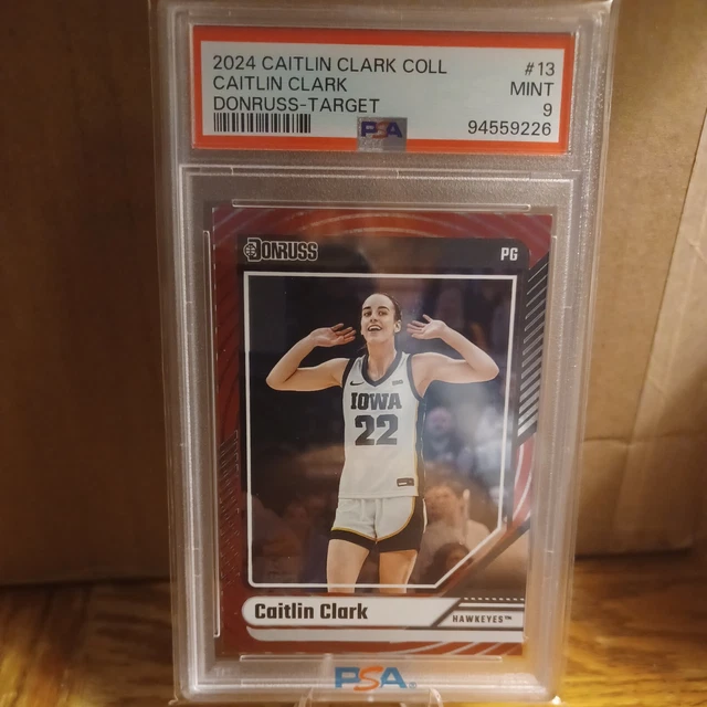 CAITLIN CLARK COLL 2024 - Caitlin Clark - Donruss Target PSA 9 EUR 32 ...
