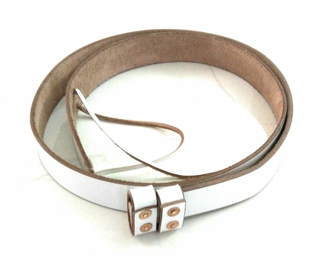 REPRO BRITISH 1871 MARTINI-HENRY WHITE LEATHER RIFLE SLING (5pcs Set) £ ...