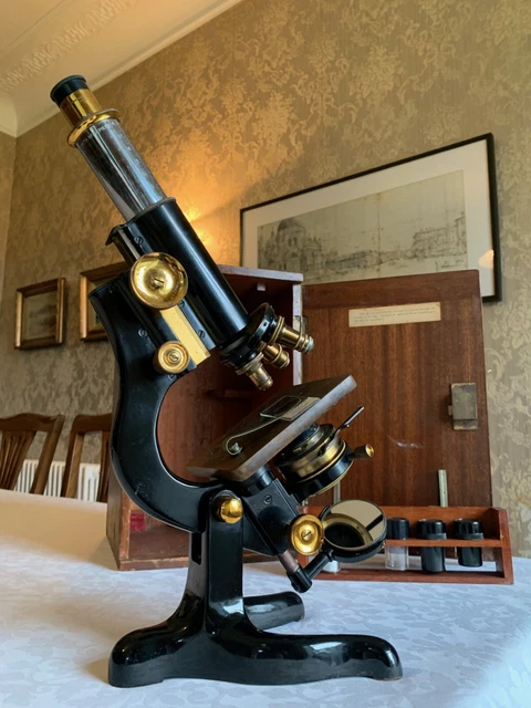 VINTAGE W. WATSON & Sons Ltd - Service Microscope - circa 1931, Cased £ ...