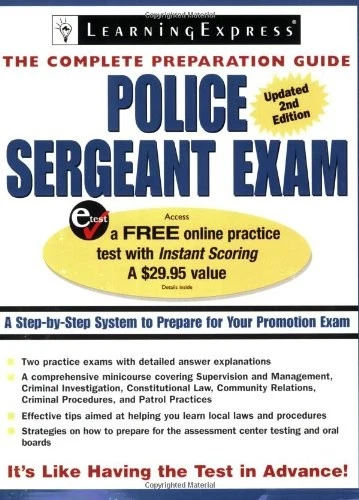 POLICE SERGEANT EXAM (POLICE SERGEANT EXAM (LEARNING By Learningexpress ...