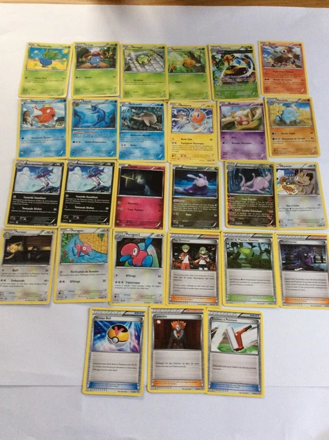 CARTE POKÉMON SERIE XY ORIGINES ANTIQUES LOT 27 CARTES VF 2015 RARE EUR ...