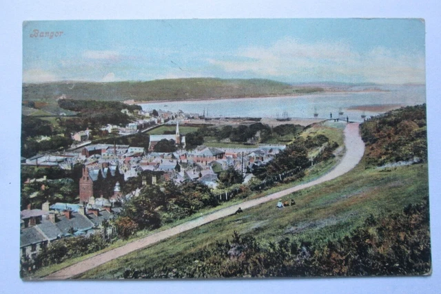 BANGOR GWYNEDD, NORTH Wales Vintage Postcard C9 £3.99 - PicClick UK