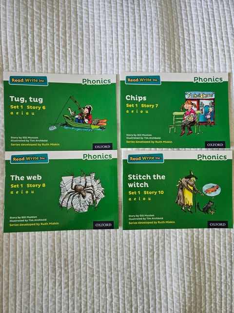 READ WRITE INC Phonics Story Book Set 1 Story 6, 7, 8 and 10 £5.00 ...