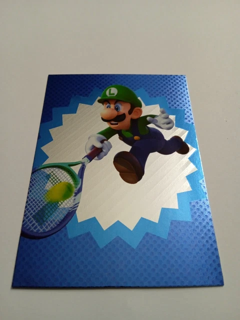 SUPER MARIO TRADING CARD COLLECTION PANINI 2022 SPORT CARD LUIGI n 209 ...