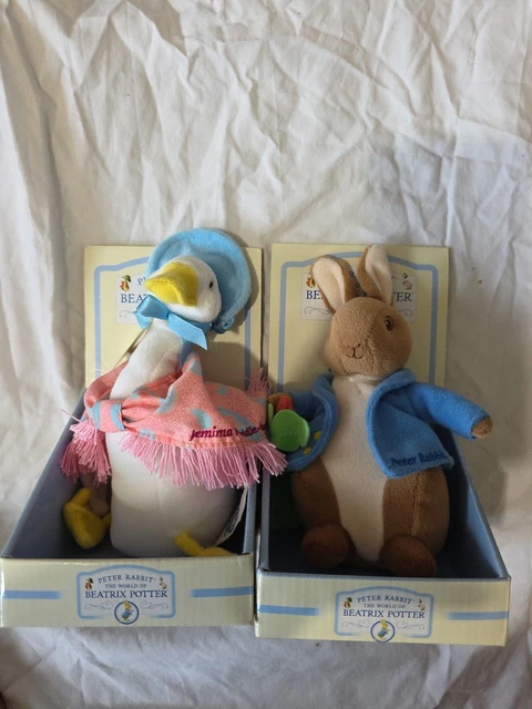 PETER RABBIT THE World Of Beatrix Potter Plush Soft Toys £26.70 ...