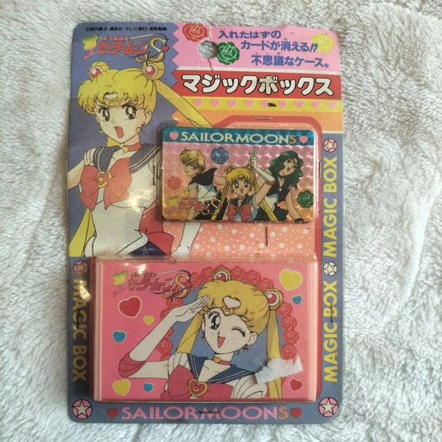 SAILOR MOON S Magic Box Card Case Marusho Japan Anime w/BOX Vintage Toy ...