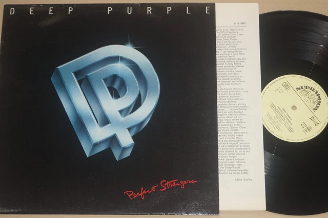 DEEP PURPLE -PERFECT Strangers- LP Supraphon, CSSR (1113 3985) printed ...