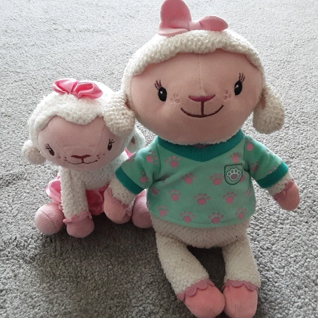 DISNEY&LAMBIE& X2 DOC McStuffin 7" & 12" Stuffed Animal Plush Toys £7. ...