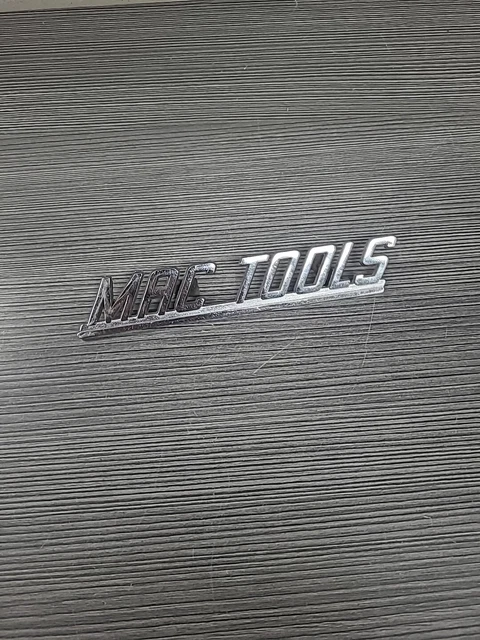 VINTAGE MAC TOOL Box Metal Die Cast Emblem Logo Badge Chrome/Black ... VINTAGE MAC TOOL Box Metal Die Cast Emblem Logo Badge Chrome/Black ...