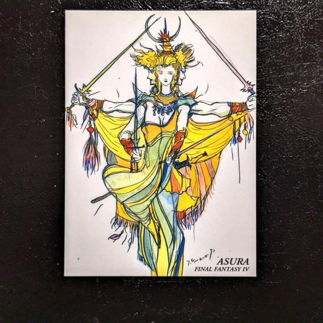FIRST EDITION FINAL Fantasy Art Museum Asura £48.32 - PicClick UK