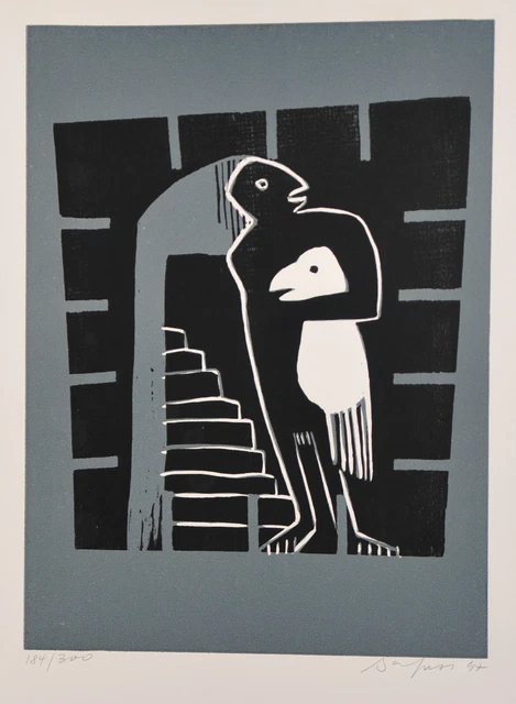 INA BARFUSS /Lithografie/ handsigniert /300 Exemplare / 1997 EUR 80,00 ...