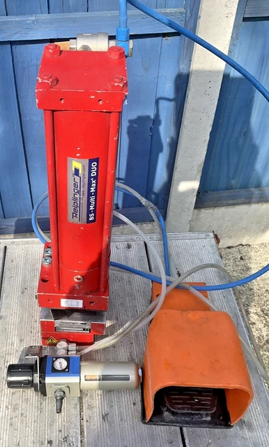 REIPLINGER BS MULTI-MAX eccentric cutting punch machine window ...