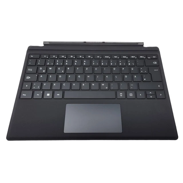 MICROSOFT SURFACE PRO Type Cover Keyboard Black German QWERTZ FMN-00005 ...