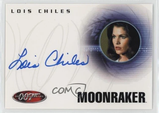 2002 JAMES BOND: 40th Anniversary Moonraker Lois Chiles Holly Goodhead Auto ob9 EUR 51,80 ...