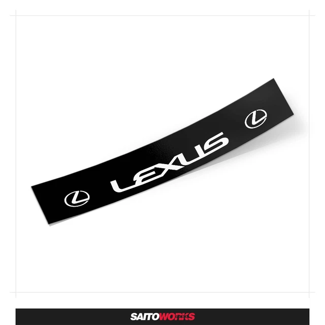 LEXUS LOGO JDM Sunstrip Banner Windshield - IS200 / IS300 / GS £35.00 ...