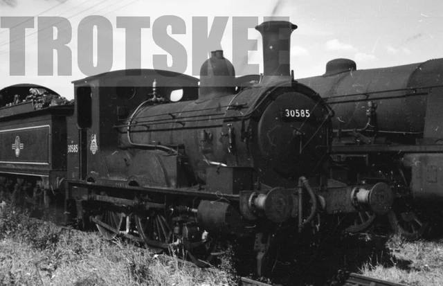 35MM NEGATIVE BR British Railways Steam Loco 30585 Class 0298 c1959 £4. ...